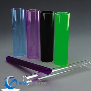 Wholesale Transparent Large Cast Acrylic Tube with Size Customized ...