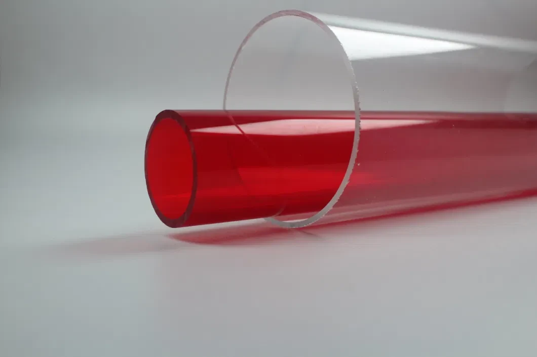 Wholesale Plastic Transparent Acrylic Hollow Rod Plexiglass Opal White ...