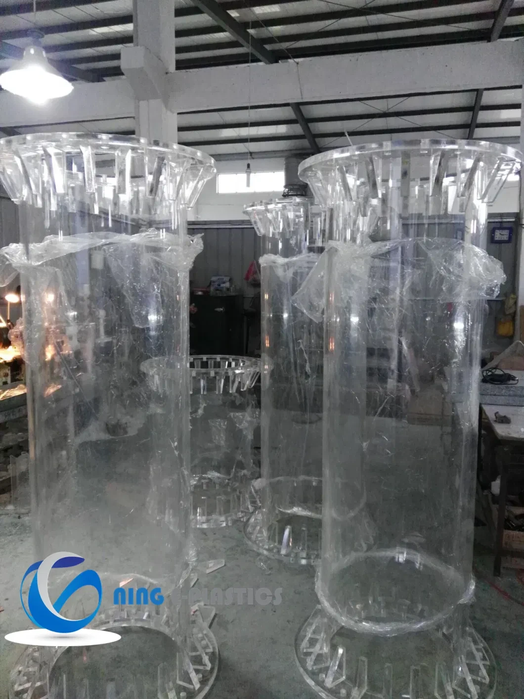 Wholesale Transparent Large Cast Acrylic Tube with Size Customized ...
