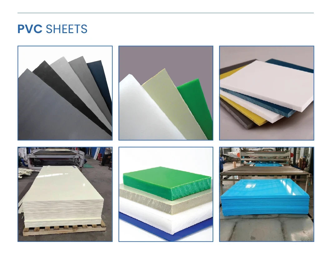 Wholesale White PVC Foam Board PVC Plastic Sheet Rigid White PVC ...