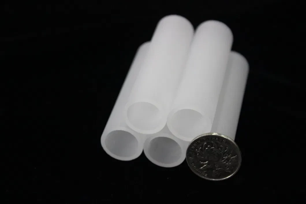 Wholesale Frosted Opaque Acrylic Tube for Lamp Thick Wall Milky White ...
