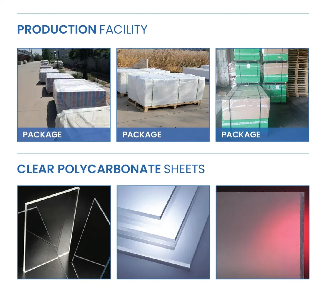 Wholesale High Quality Polycarbonate Sheet PC Sheet for Roof Panel Agricultural Greenhouse ...