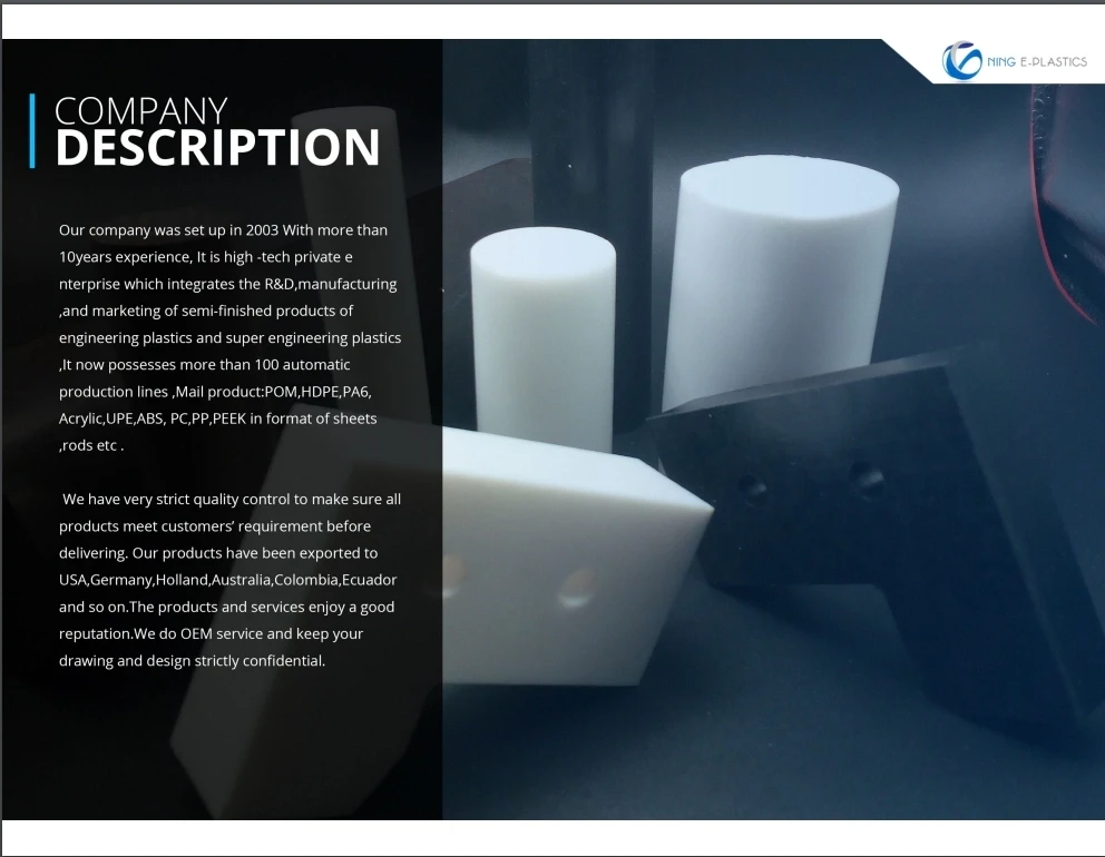 Wholesale High Density Molecular Weight HDPE Sheet Anti Abrasion ...